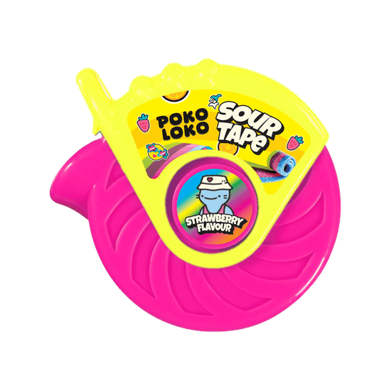 POKO LOKO Sour Tape - Strawberry – Poko Loko India